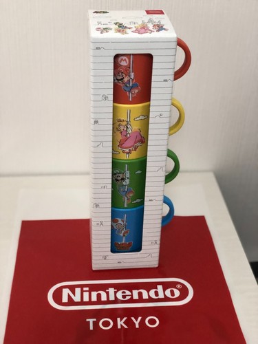 Nintendo Store TOKYO limited Stacking Cup Set Super Mario Family Life ...