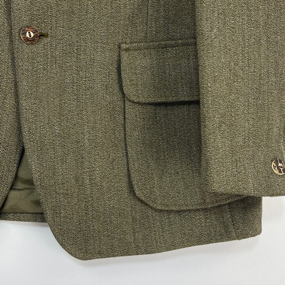 Ratcatcher Keepers Tweed Jacket Mens 42L Green Country Hacking Shooting ...