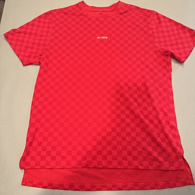 Bascom Projects Men's Size Small Checkerboard Print "Blessed" Short ...