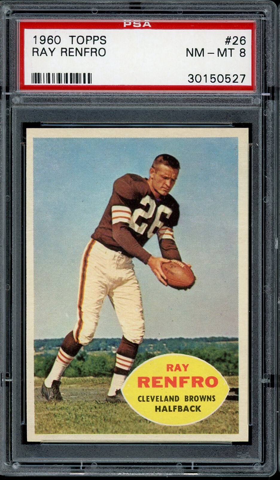 1960 Topps Football #26 Ray Renfro PSA 8 | eBay