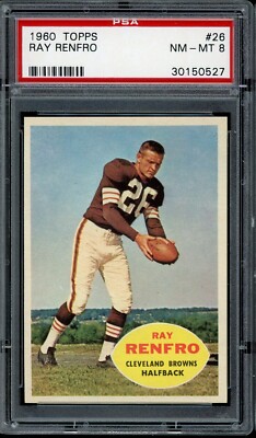 1960 Topps Football #26 Ray Renfro PSA 8 | eBay
