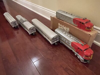 Lionel Santa Fe Postwar 2353 Diesel Train Set w/ One Original Box O ...