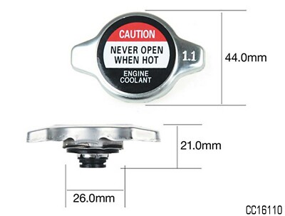 Tridon metal radiator cap CC16110 | eBay Australia