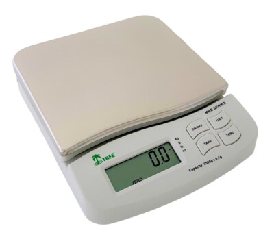 Tree MRB-500 Portable Digital Bench Scale 500g x 0.1 Gram Kg Ounce ...