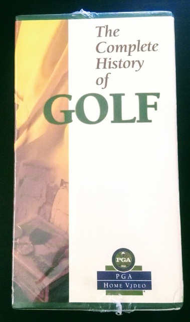 The Complete History of Golf (VHS, 1992, 4-Tape Set) for sale online | eBay