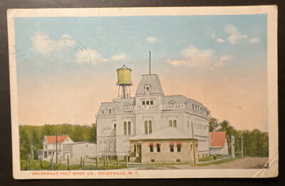 Dolgeville Felt Shoe Co Dolgeville New York printed 1909 (?) | eBay