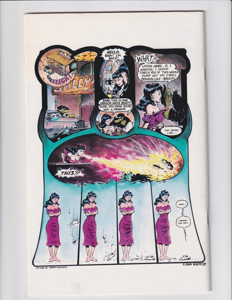 I BEFORE E #1 FANTAGRAPHICS 1992 SAM KIETH COVER & ART RARE FIND ...