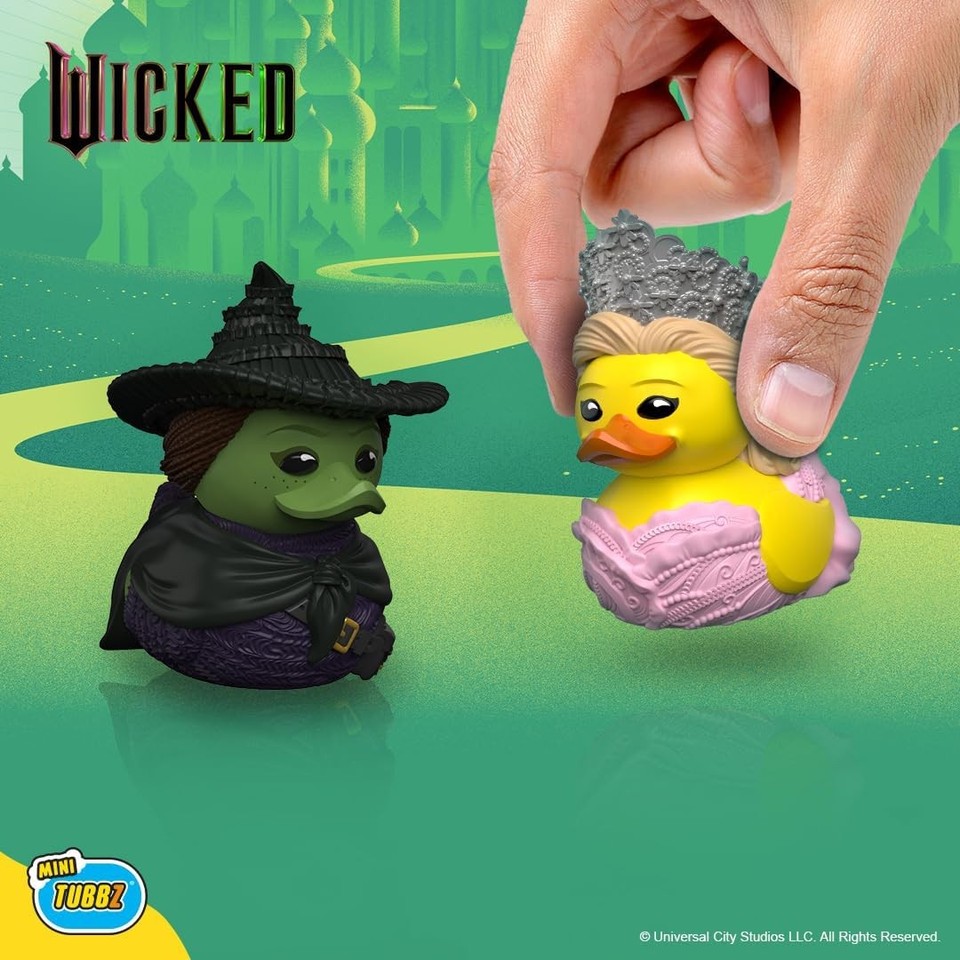 TUBBZ Mini: Wicked - Elphaba Thropp Cosplaying Rubber Duck (Mini) | eBay