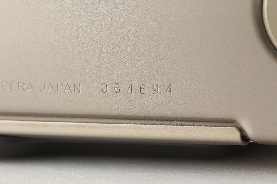 [MINT w/ Data Back] Contax T2 T2D Titan Silver 35mm Film Camera From ...