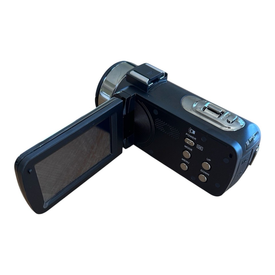 Video Camera Camcorder 4K 48MP 30FPS with IR Night Vision,18X Zoom 32GB ...