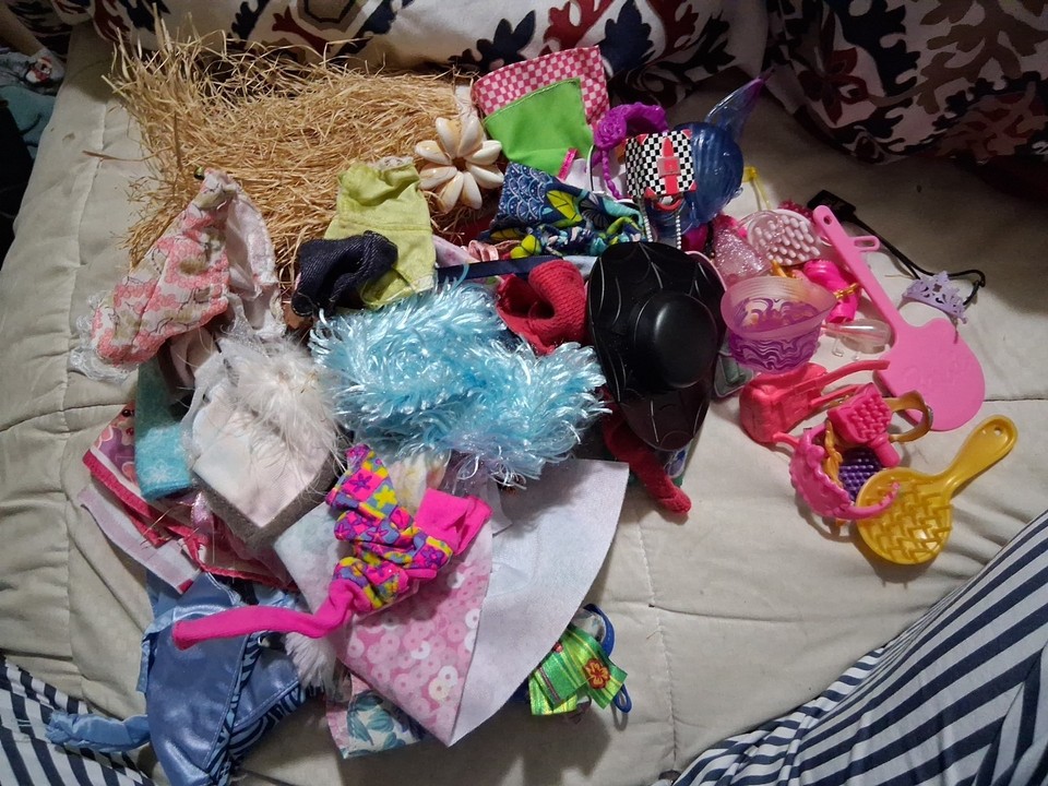 large assortment of Barbie doll clothes and accessories | eBay