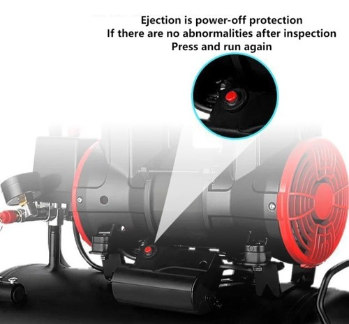 Mute Oil-free Air Compressor Industrial Grade 220V Large Pump Small ...