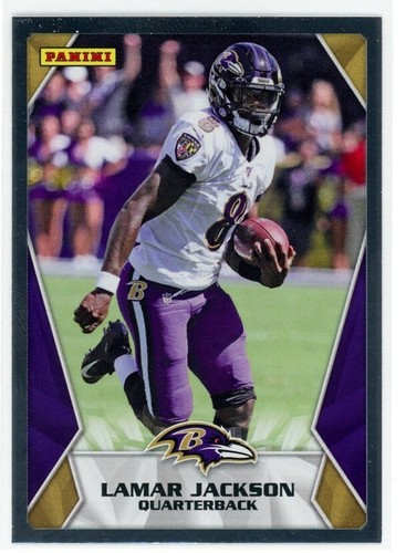 2020 Panini Football NFL Sticker & Card Collection Silver Lamar Jackson ...