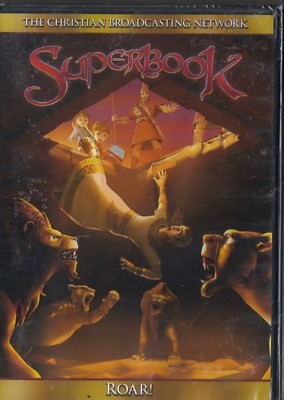 SUPERBOOK~ROAR!~THE STORY OF DANIEL AND THE LION'S DEN~2011 NEW SEALED ...