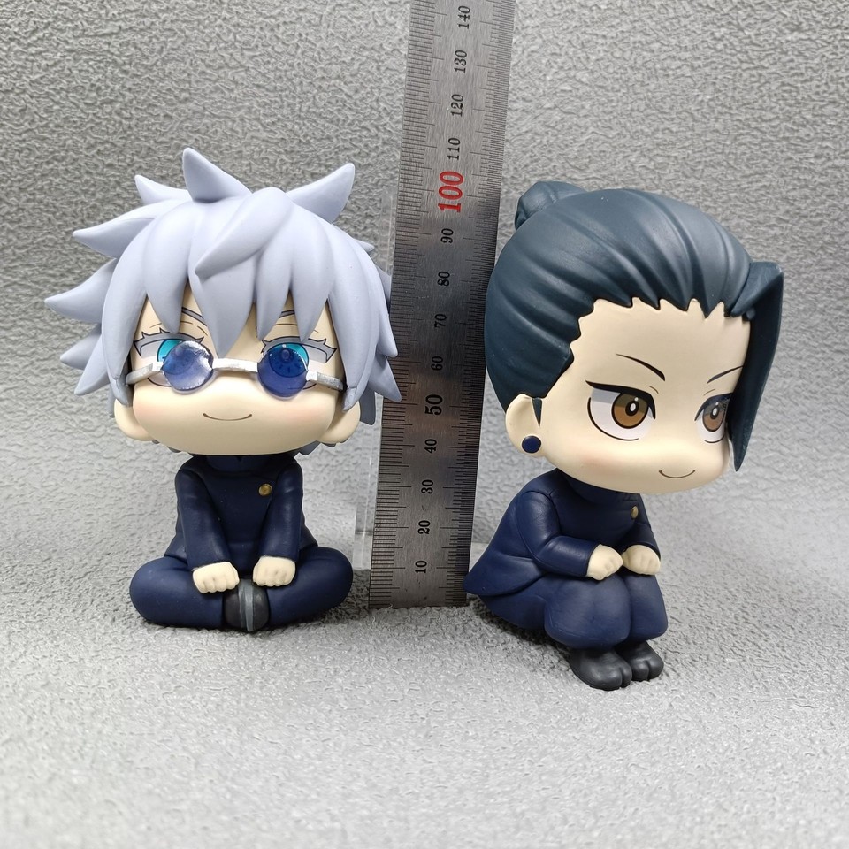 Anime Jujutsu Kaisen Mini Cute Figure Model Toys Satoru Gojo Fushiguro ...