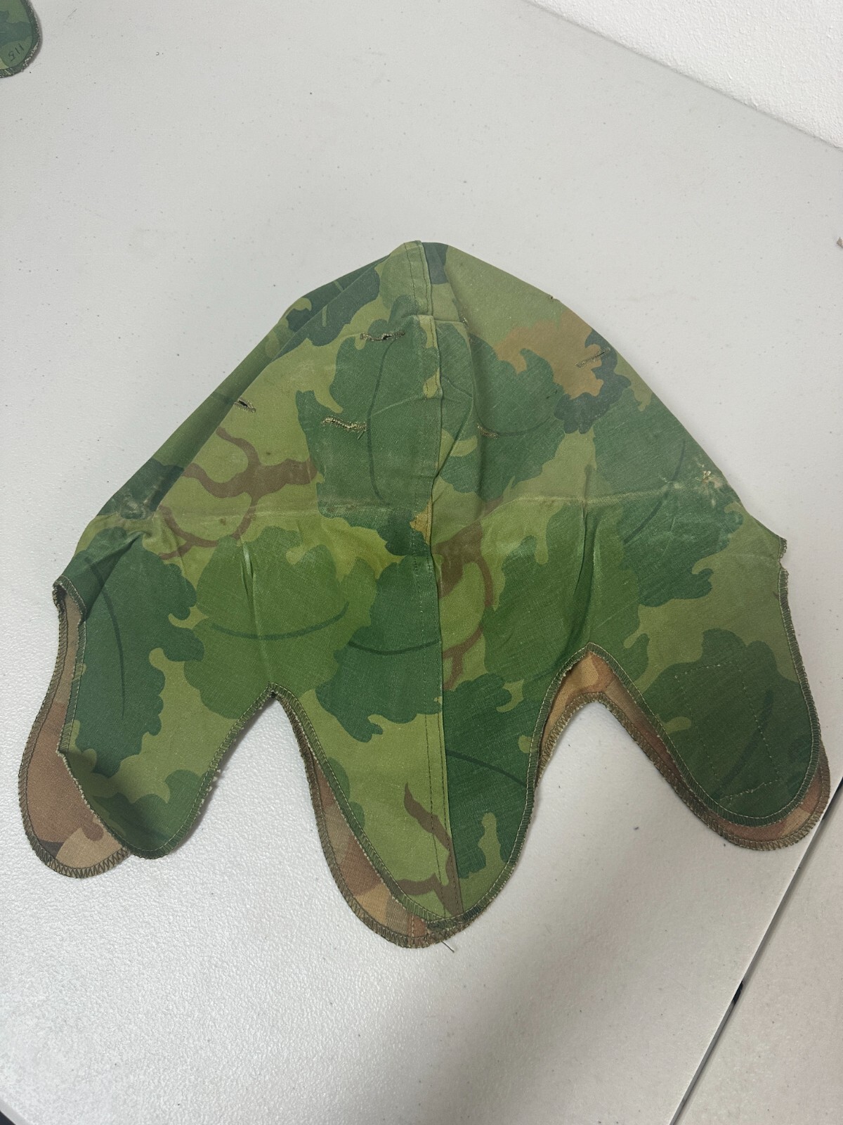 Original US Vietnam Era 1959 USMC Mitchell Pattern M1 Helmet Cover ...