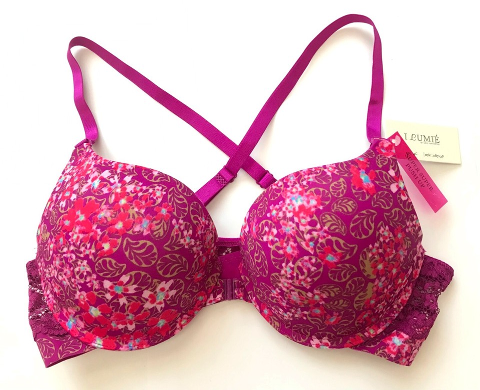 ILYS Front Closure Super Super Push Up Convertible Bra 32B,34B,38B,34C ...