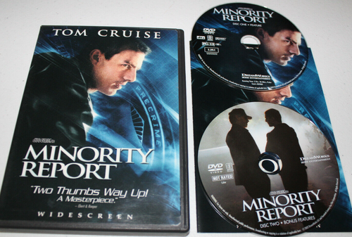 Minority Report (DVD 2002 2-Disc Set, Widescreen) Tom Cruise, Colin ...