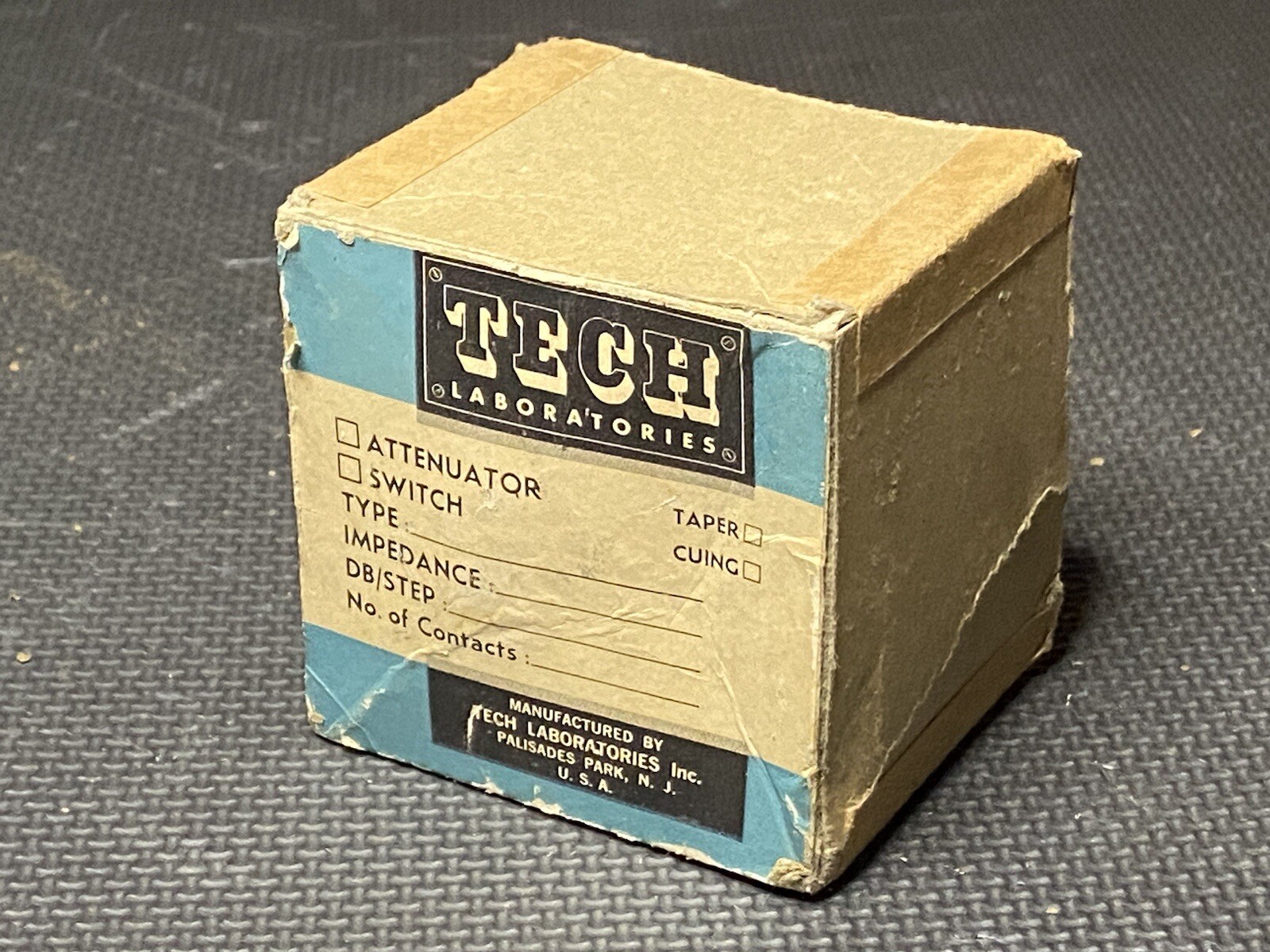 1970s Tech Labs 150/300 ohm 2-1/8" rotary pot attenuator SD-LEJ-822A | eBay