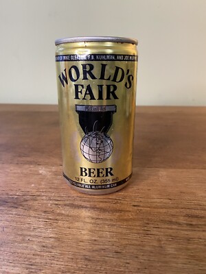 Vintage Gold/Black World's fair beer can Great Lakes Brewing Co w/ tab ...