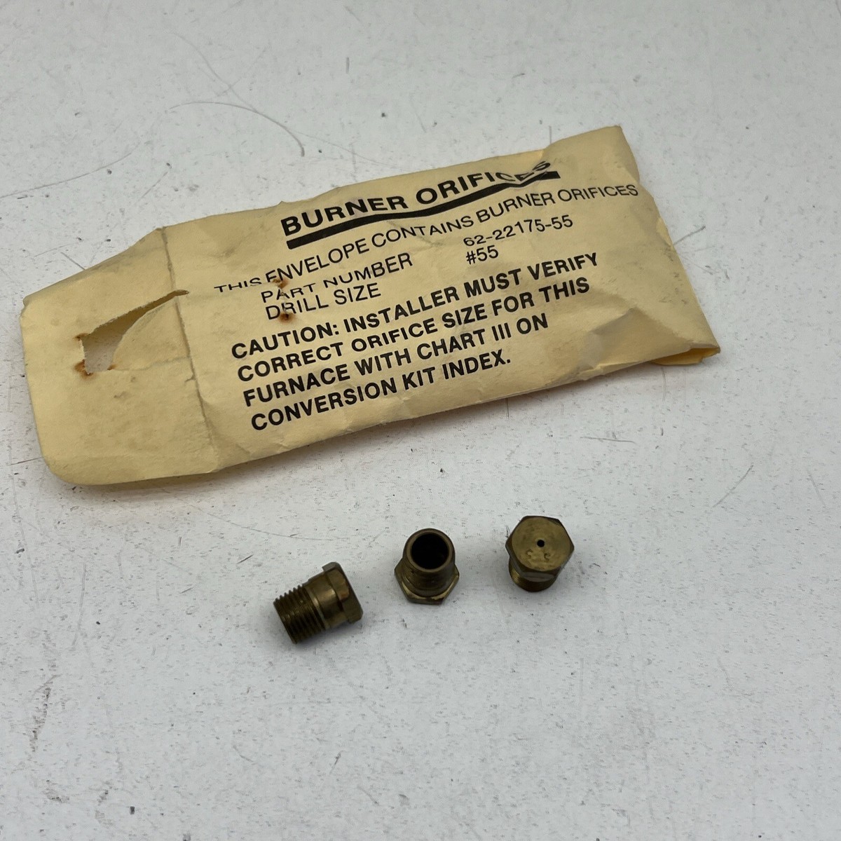 Burner Orifice Size Chart Natural Gas & Propane Stove Conversion