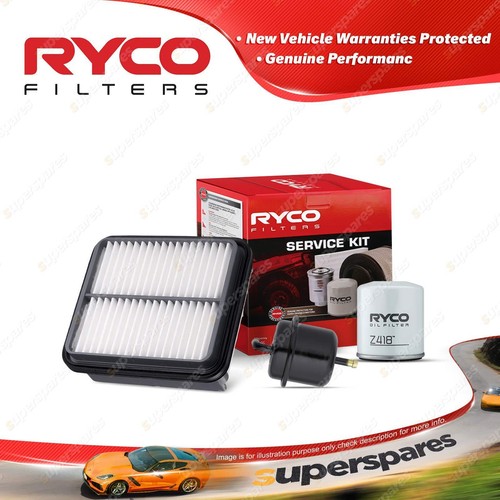 Premium Quality Ryco Oil Air Fuel Filter Service Kit for Suzuki Baleno ...