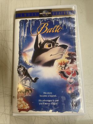 Balto VHS Video Tape Original Movie Clamshell Case 96898259330| eBay