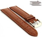 Extra Long Watch Strap Band Men's Genuine Leather 18 20 22 24 26 28 ...