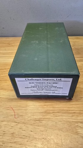 Vintage Challenger Imports Southern Pacific B-50-15 Box Car Train EMPTY ...