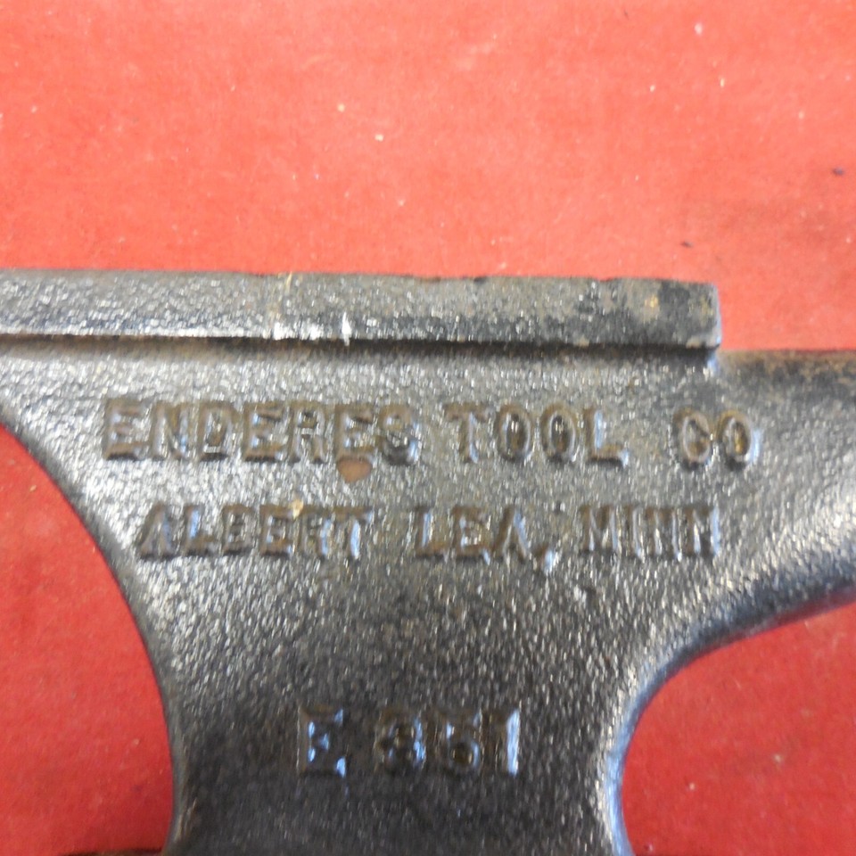 Vintage Blacksmith/Hobbiest Anvil Enderes Tool Company, Minnesota E351 ...