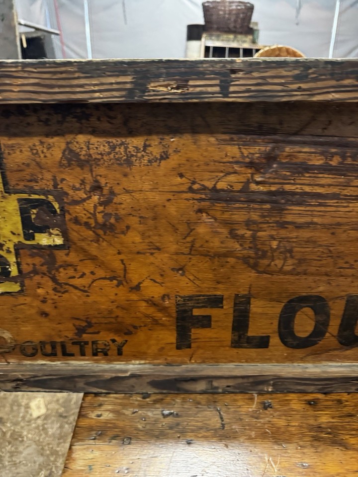 Rare Antique Marshalls Best Flour Sign Minnesota Advertising PEP Feed ...