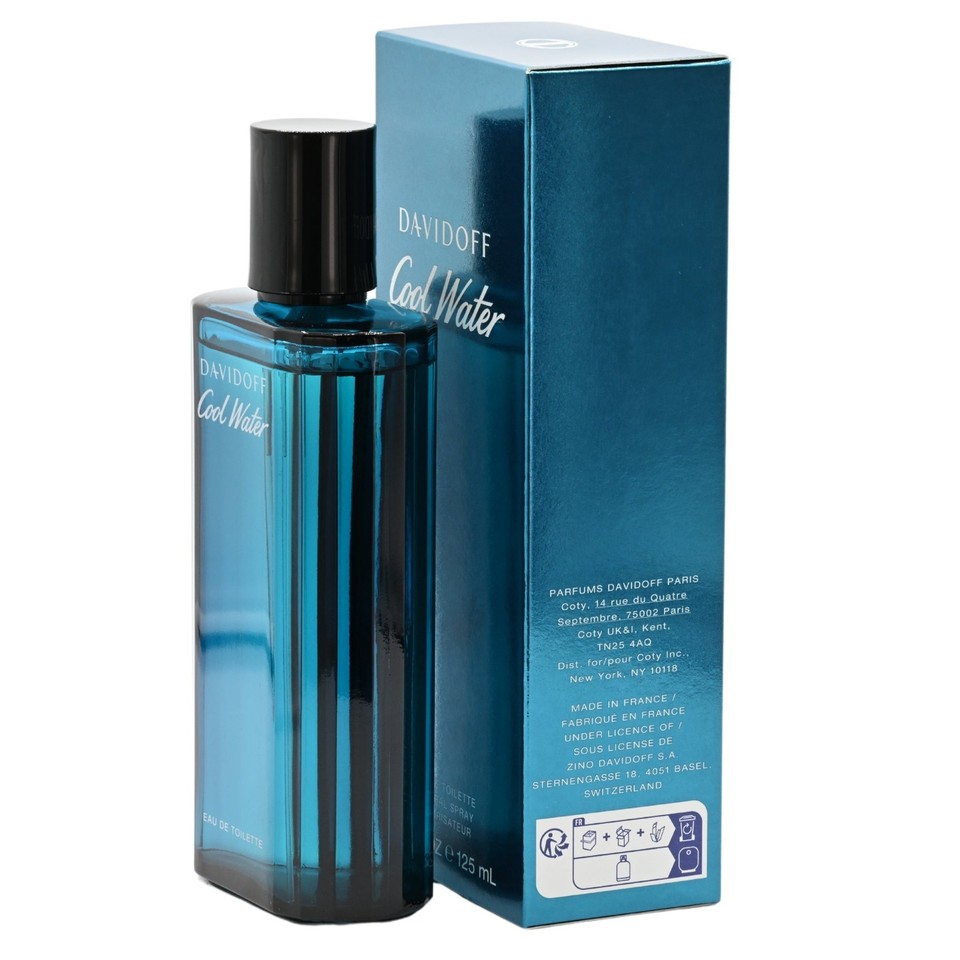 COOL WATER Cologne by Davidoff 4.2 oz men edt New in Box | eBay
