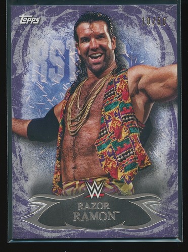 Razor Ramon 2015 Topps WWE Undisputed Purple /50 #54 | eBay