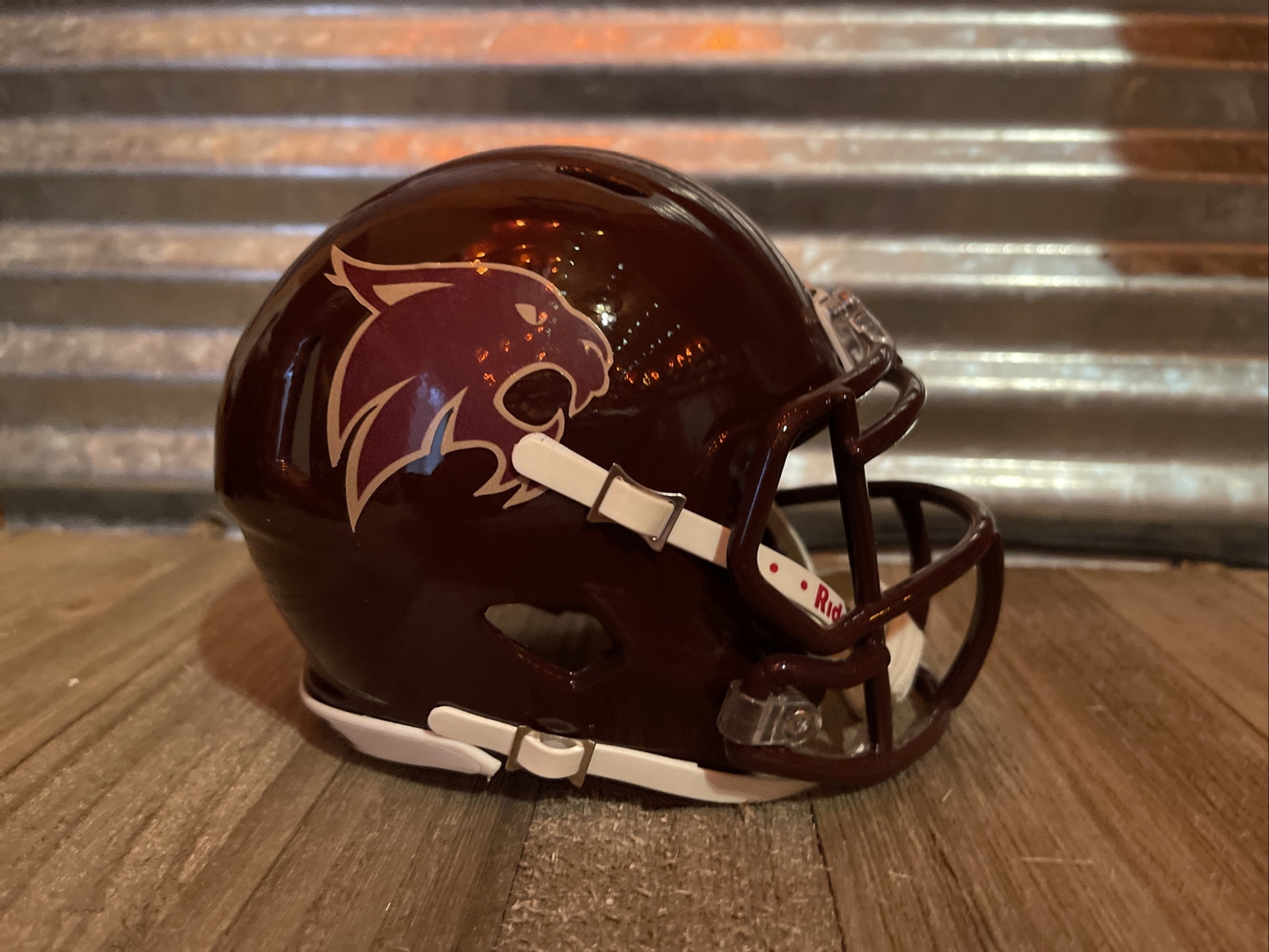 Custom Texas State Bobcats Speed Mini Helmet | eBay