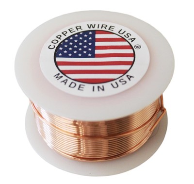 26 Ga Solid Copper ( Half Hard ) Round Wire 1/2 Lb. 630 Ft. Spool | eBay