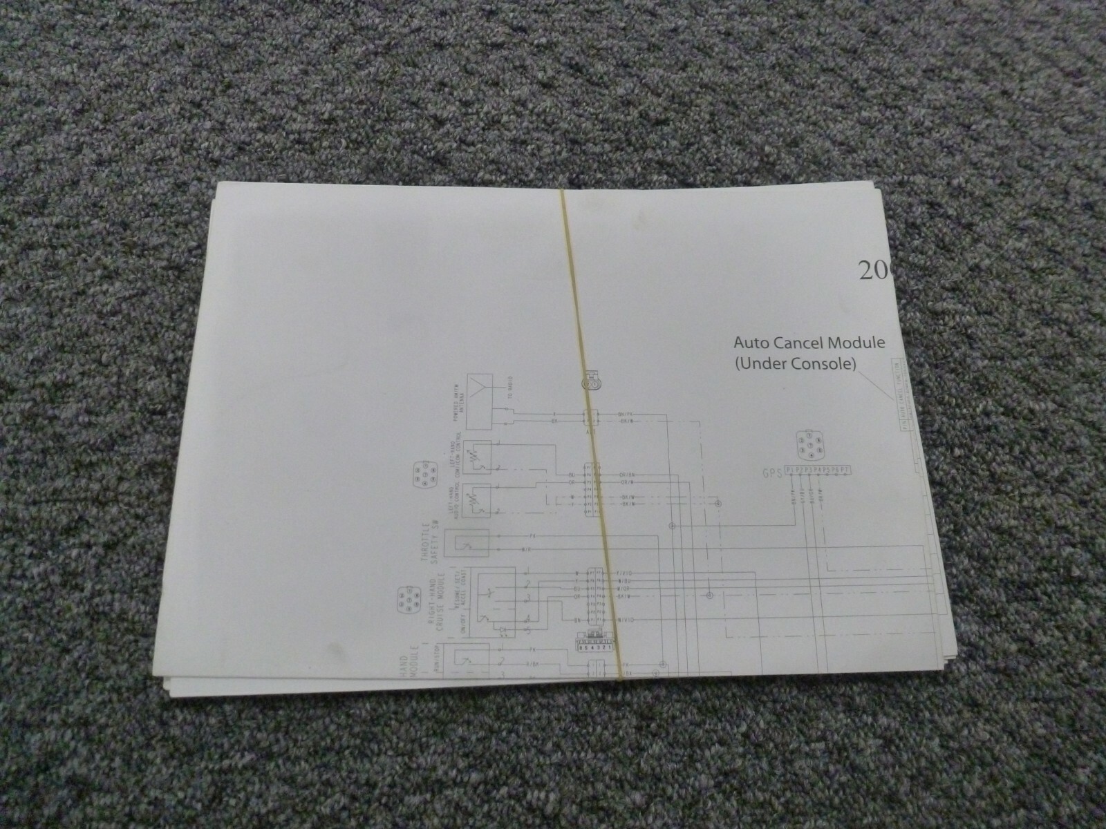 2008-2009 Victory Vision Motorcycle Auto Cancel Electrical Wiring ...