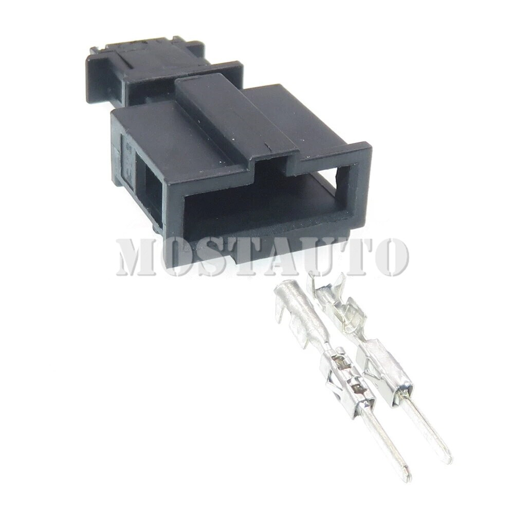 For VW Audi Seat Skoda 2 Pin Male Plug Connector 3B0972712，3B0 972 712 ...