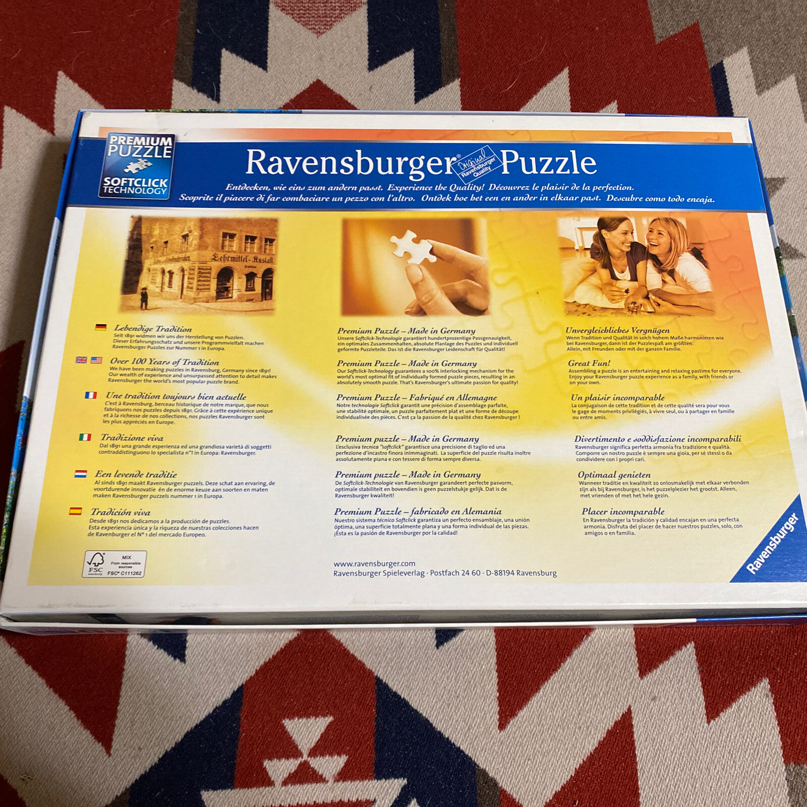 Ravensburger Puzzle - 1500 Pieces - Lake Maggiore, Italy by Huber used ...