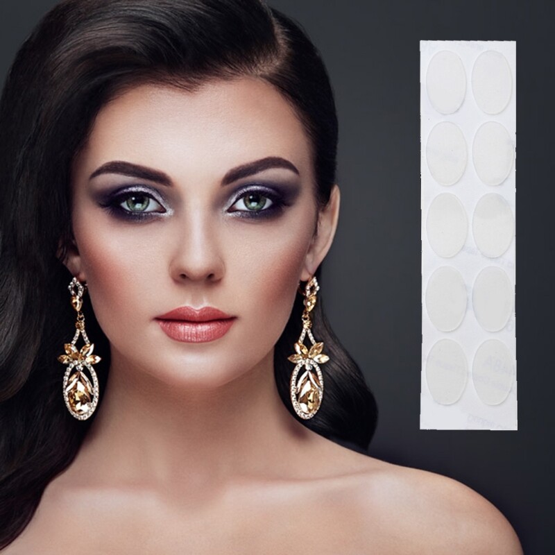 200Pieces Invisible Waterproof Earring Ear Support Patches for Heavy ...