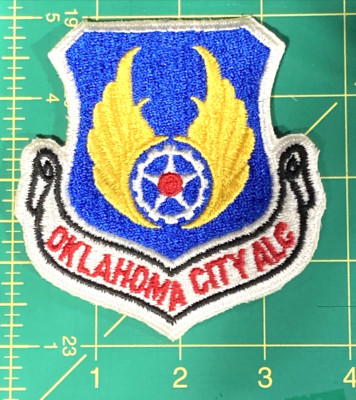 USAF US Air Force Oklahoma City ALC Air Logistics Center Embroidered ...