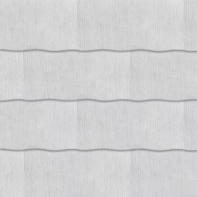 Weatherside Purity Wavy 12 In. X 24 In. Fiber-Cement Siding Shingle (18 ...