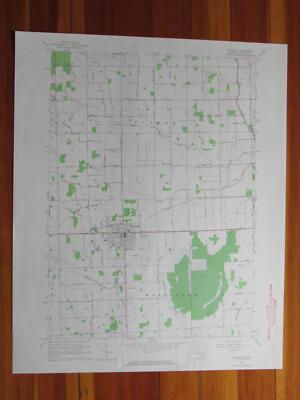Sandusky Michigan 1964 Original Vintage USGS Topo Map | eBay