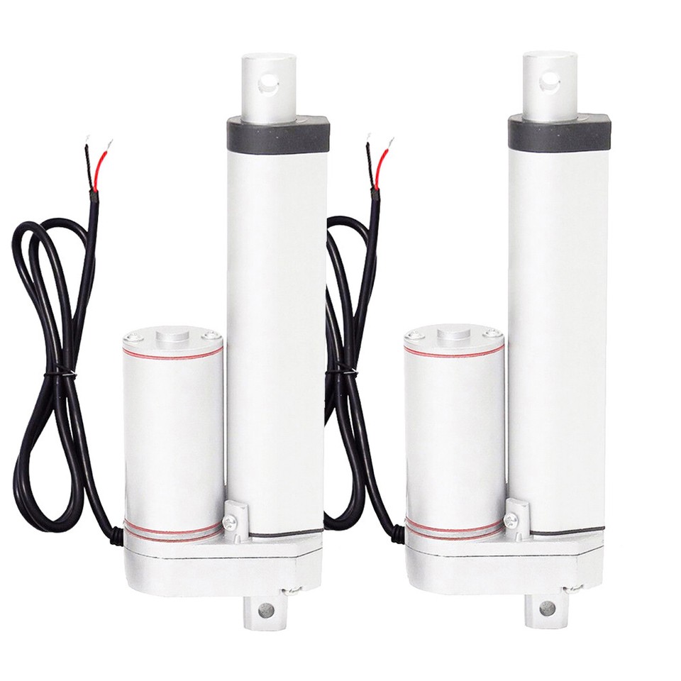Linear Actuator DC 12V 1500N 150mm 6" Stroke Linear Motor Electric Auto ...