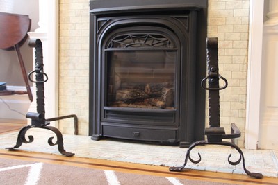 Fireplaces & Mantels - Hand Forged Fireplace