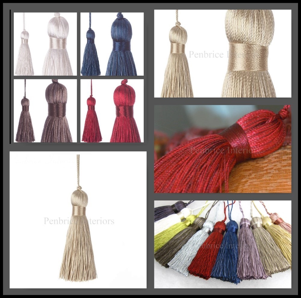 Key Tassel Jones Shard Cotton Tassle for Fabric Sewing Trim Upholstery ...