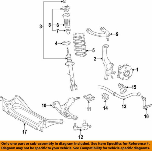 43340-39625 Toyota Joint assy, lower ball, front lh 4334039625, New ...
