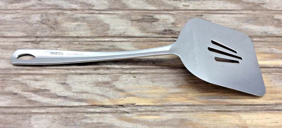 Oneida Serving Spatula 9.5" Quality Stainless Steel Multi Purpose ...