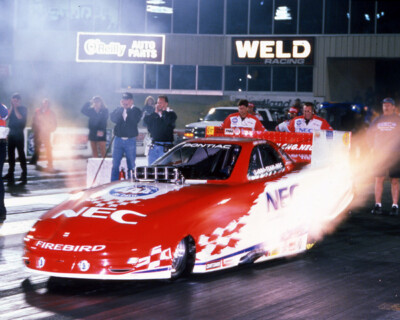 GARY DENSHAM NEC FUNNY CAR AWESOME NIGHT FLAMES 8X10 GLOSSY PHOTO #2 | eBay