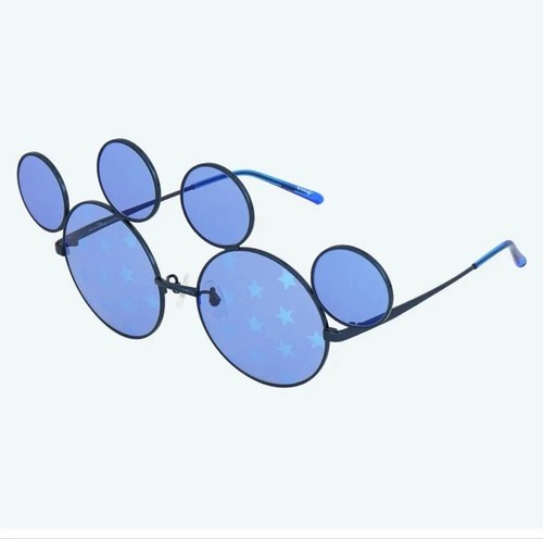 Tokyo Disney Resort Fashion Sunglasses Mickey Shape Blue star 2024 ...