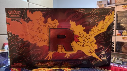 Pokemon TCG Team Rocket’s Moltres UPC Ultra Premium Collection Sealed ...